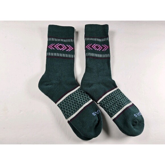 Bombas | Accessories | Bombas Pattern Calf Socks Lot Of 2 Pairs Size M ...